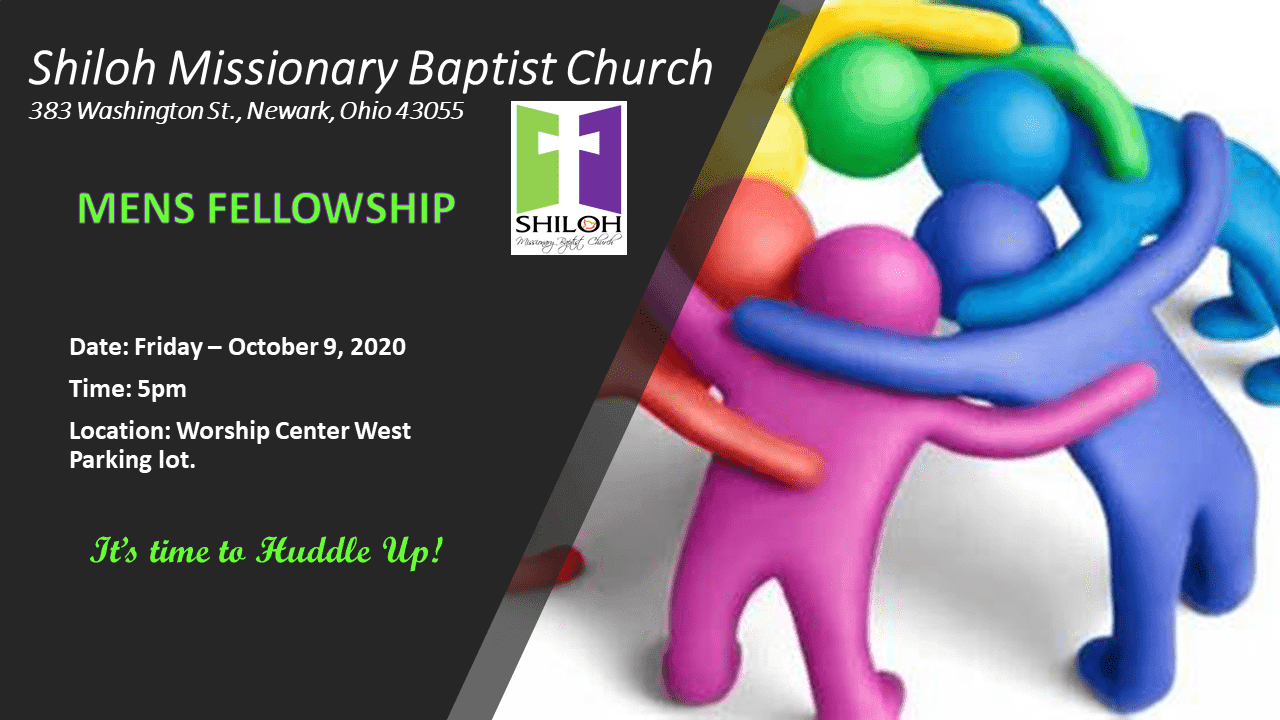Shiloh Men - It's Time to Huddle Up! - Shiloh Missionary Baptist Church